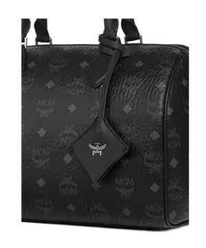 Mcm Zippered Shoulder Bag
