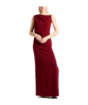 Max Mara Sleeveless Spliced Long Dress