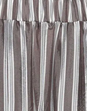GANNI Striped Tapered Pants