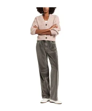 Brunello Cucinelli Oversized Velvet Trousers