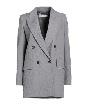 Max Mara Doublebreasted Blazer - Grey