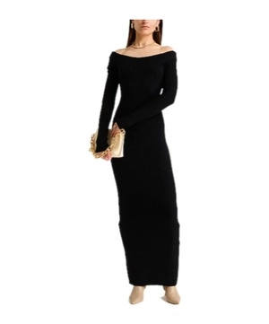 Max Mara Fitted Longsleeve Knit Dress