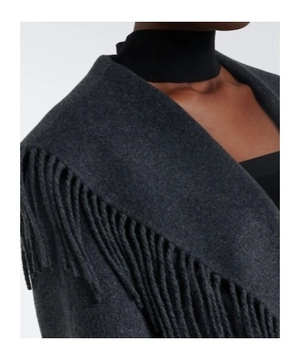 Simkhai Carrie Fringed Wrap Coat