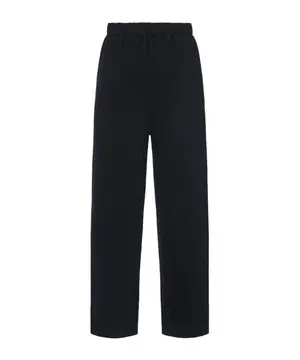 THE ROW Elastic-waist Casual Trousers - Black