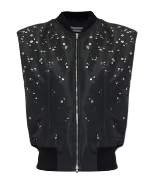 JIL SANDER Sleeveless Vest - Black