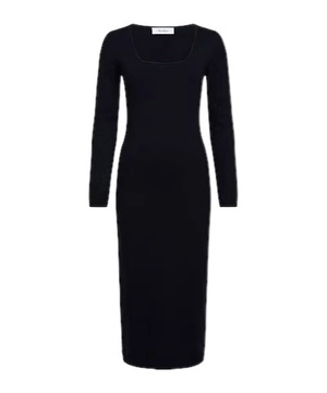 Max Mara Fitted Knit Dress - Blue