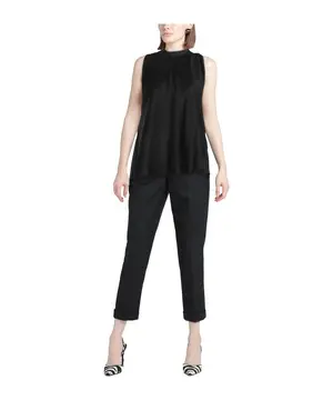 Saint Laurent Plain Colour Silk Tops