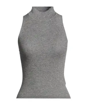 Brunello Cucinelli Sleeveless Polo Shirts - Grey