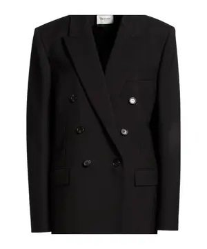 Saint Laurent Minimalist Doublebreasted Blazer - Black