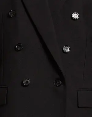 Saint Laurent Minimalist Doublebreasted Blazer