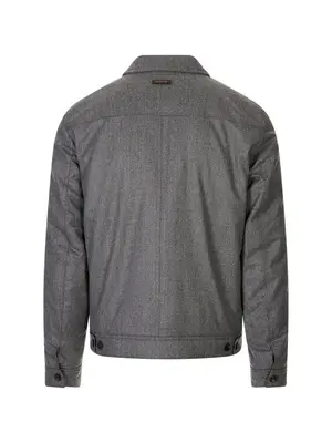Peserico Long-sleeve Casual Zip-up Jacket