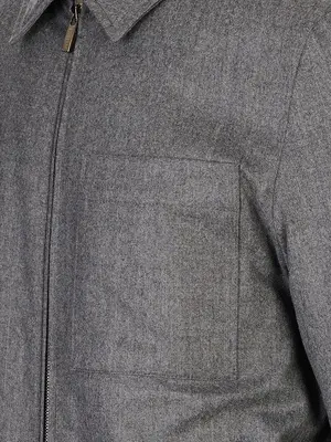 Peserico Long-sleeve Casual Zip-up Jacket