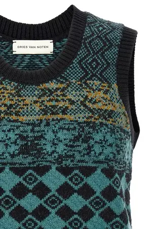 Dries Van Noten Mahoba' Vest - Multicolor