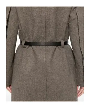 THE SEAFARER Double-breasted Belted Coat
