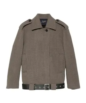 THE SEAFARER Michi Belted Jacket - No