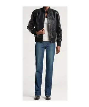 Saint Laurent Dark Straight-leg Jeans