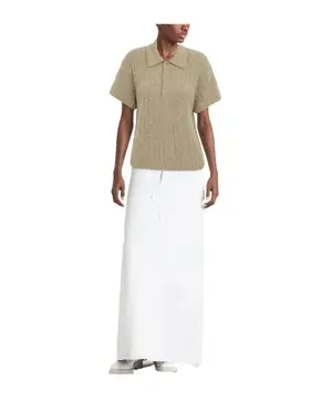 MAISON MARGIELA Short-sleeved Knitted Top