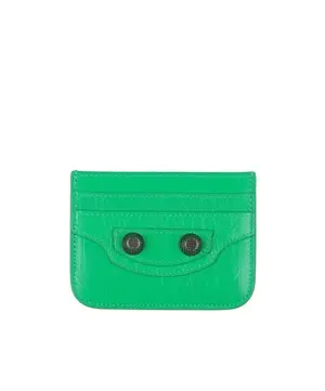 Balenciaga Minimalist Solidcolor Wallet - Green