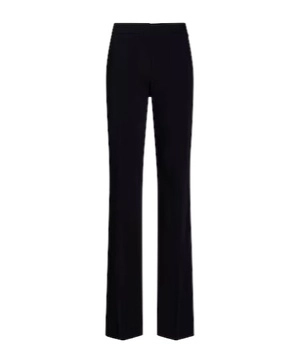 Max Mara Solidcolor Flareleg Trousers - Black