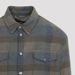 Etro Check-pattern Button-up Shirt