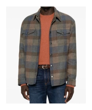 Etro Check-pattern Button-up Shirt