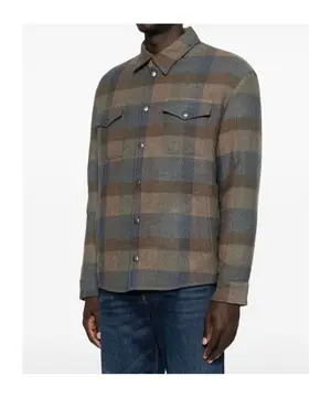 Etro Check-pattern Button-up Shirt