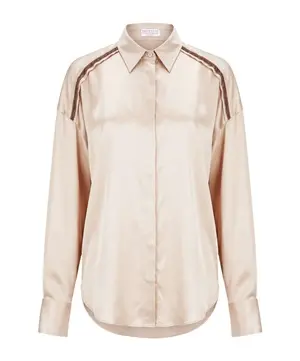 Brunello Cucinelli Casual Solidcolor Shirt - Nude