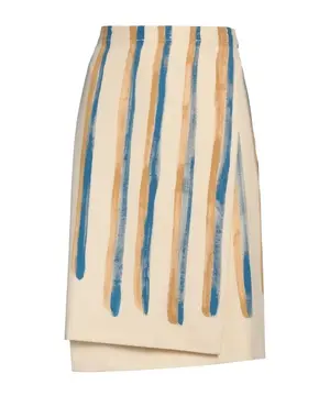Marni Striped Wrap Skirt - No