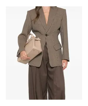 THE SEAFARER Kora Houndstooth Blazer