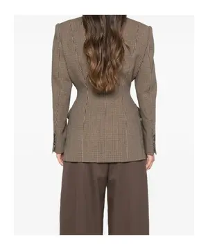 THE SEAFARER Kora Houndstooth Blazer