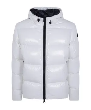 Herno Quilted Hooded Down Jacket - White