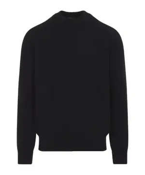 Brioni Long-sleeved Sweater - Black