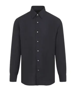 Brioni Long-sleeved Shirt - Antharacite