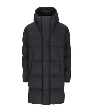 Herno Hooded Quilted Down Jacket - Black