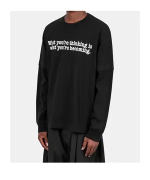 Sacai Long-sleeved Crew Neck T-shirt