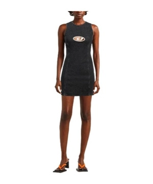 DIESEL® Denim Sleeveless Fitted Dress