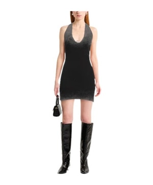 DIESEL® Sleeveless Tiedetail Knit Dress
