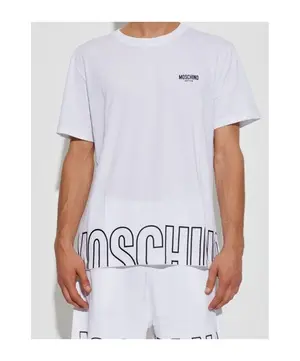 Moschino Short-sleeved Crew Neck T-shirt