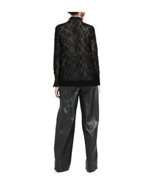 GANNI Twotone Longsleeve Shirt