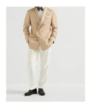Brunello Cucinelli Peaked-lapels Double-breasted Blazer