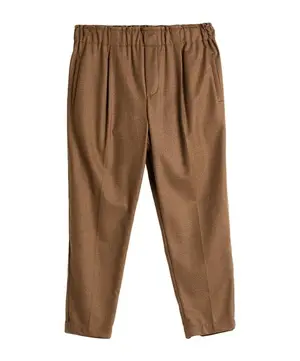 Brunello Cucinelli Solid-color Casual Pants - Brown