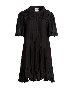 Isabel Marant Étoile Minimalist Solidcolor Dress - Black