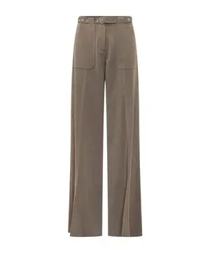 THE SEAFARER Trieste Belted Wide-leg Pants - No