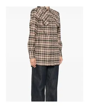 THE SEAFARER Check-pattern Western Shirt