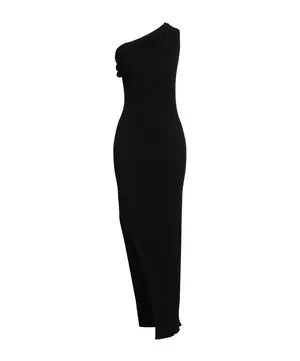 Rick Owens Oneshoulder Knit Dress - Black