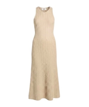 Max Mara Solid Color Sleeveless Dress