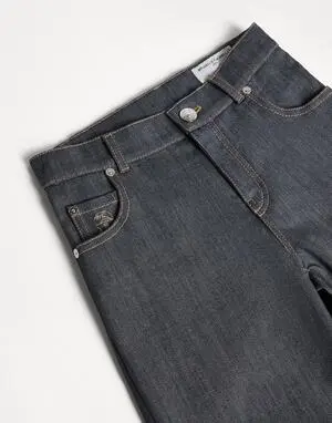 Brunello Cucinelli Five-pocket Baggy Denim Trousers