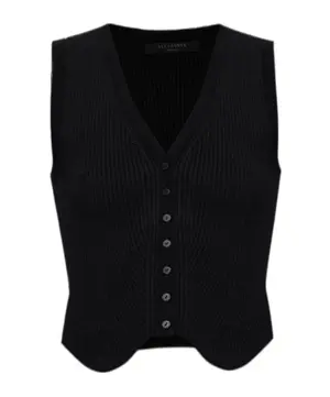 ALLSAINTS Knitted Vest - Black