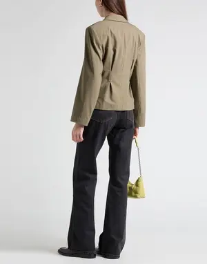GANNI Minimalist Single-breasted Blazer