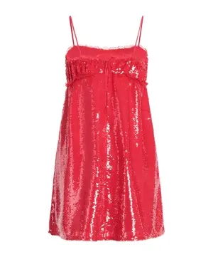 GANNI Sequin Slip Dress
